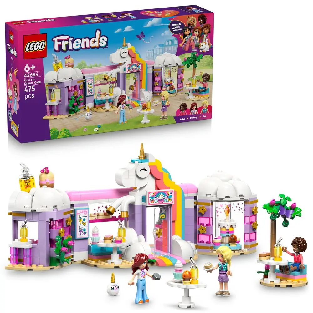 LEGO Friends Kafić „San o jednorogu" 42684, Uzrast 6+