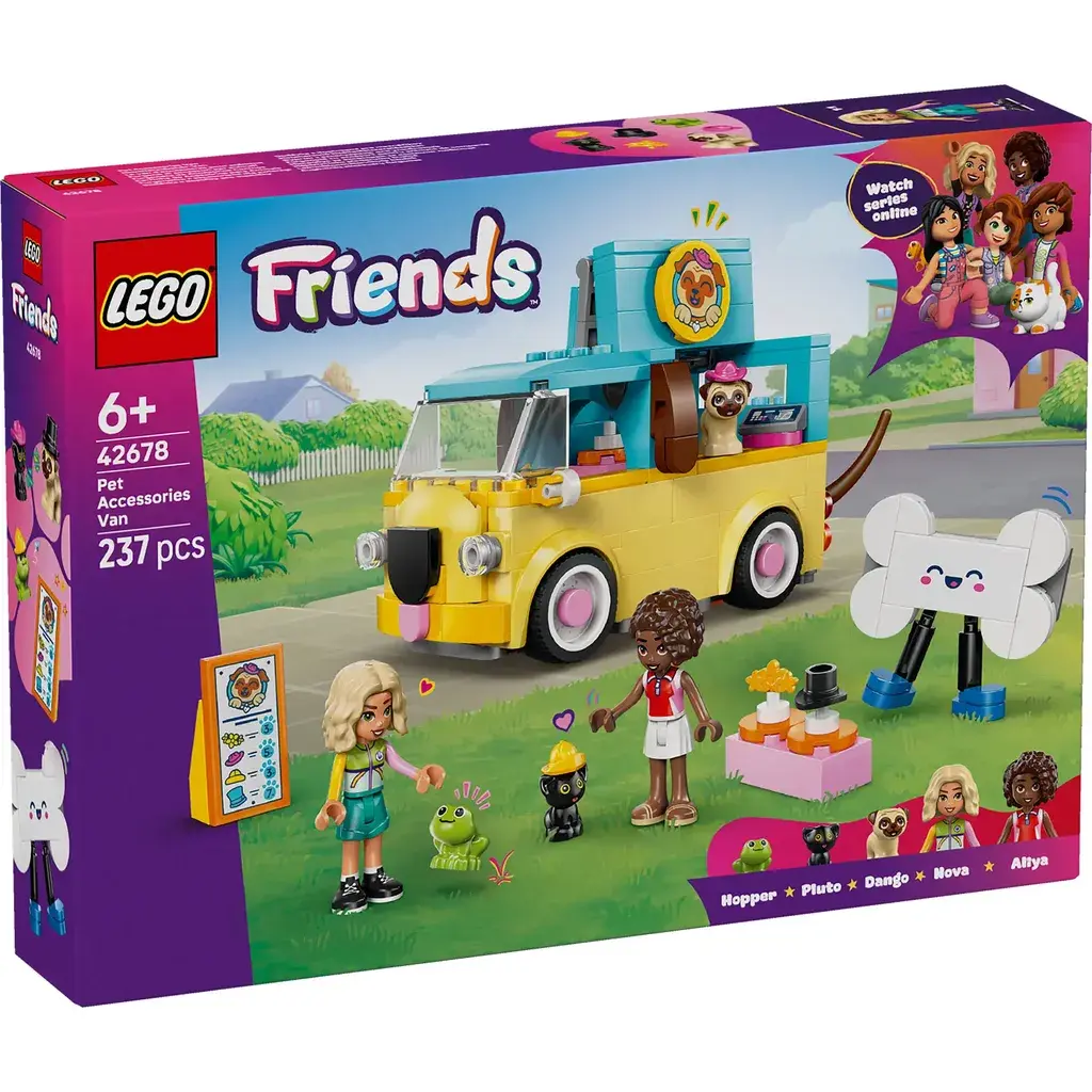 LEGO Friends Kombi sa dodacima za kućne ljubimce 42678, Uzrast 6+
