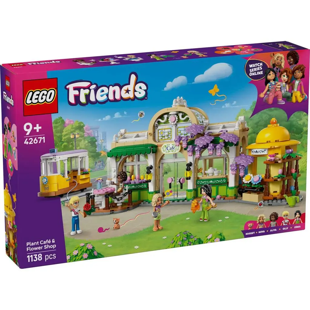 LEGO Friends Cvetni kafić i cvećara 42671, Uzrast 9+