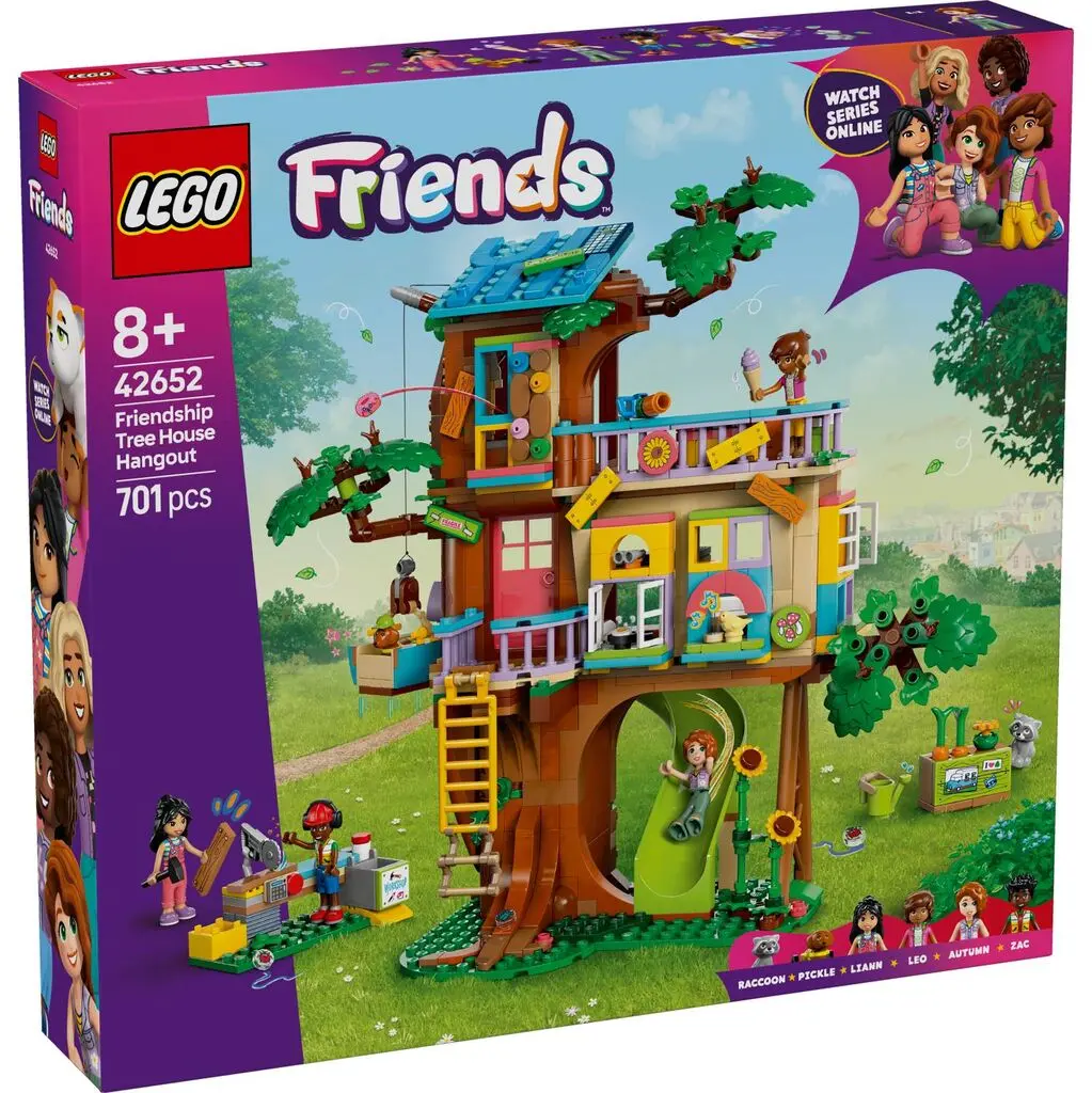 LEGO Friends Druženje u kućici prijateljstva na drvetu 42652, Uzrast 8+