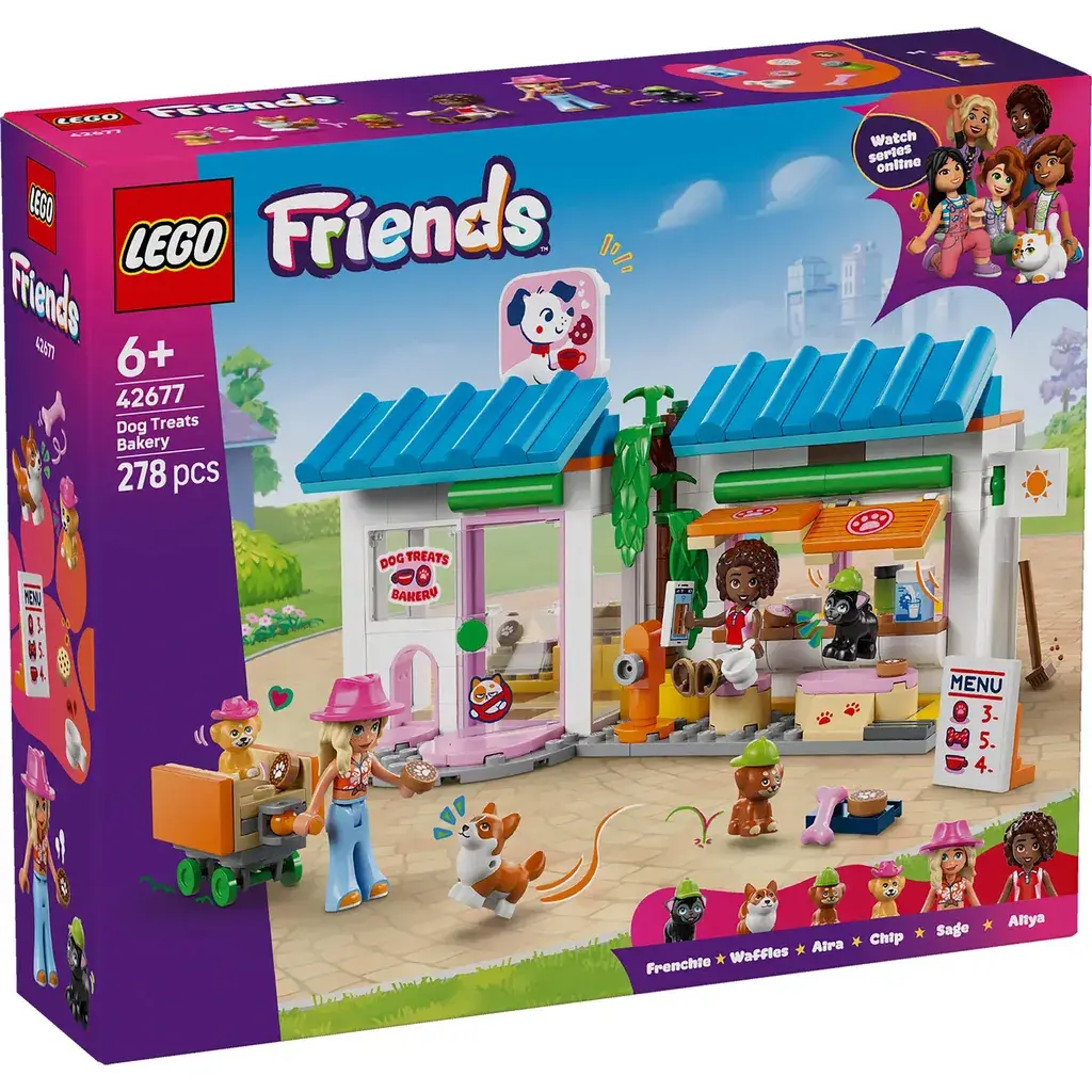LEGO Friends Pekara sa poslasticama za pse 42677, Uzrast 6+
