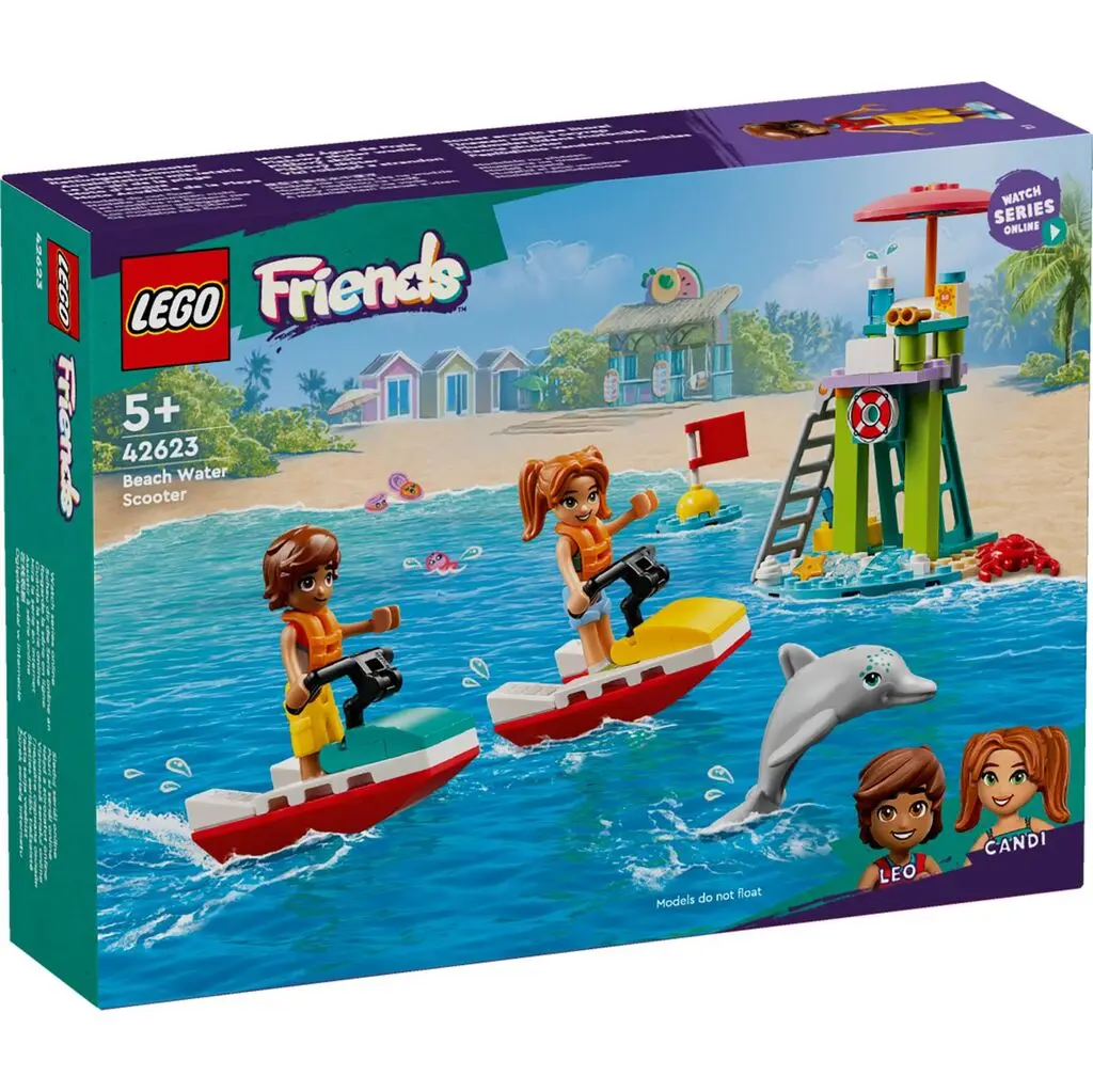 LEGO Friends Plažni vodeni skuter 42623, Uzrast 5+