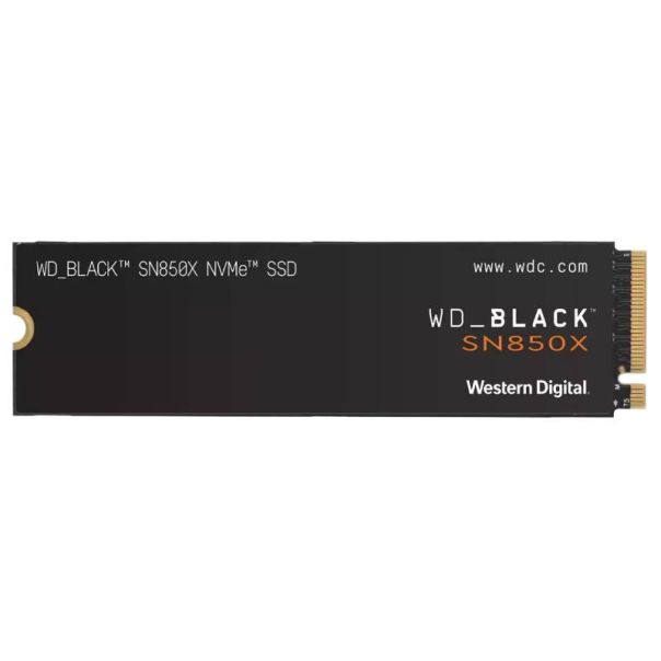 WD SSD 1TB M.2 NVMe S100T2X0E SN850X, crna