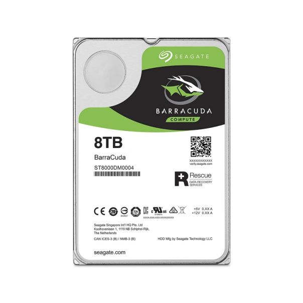 SEAGATE 8TB 3.5 inča SATA III 256MB 5.400rpm ST8000DM004 Barracuda hard disk
