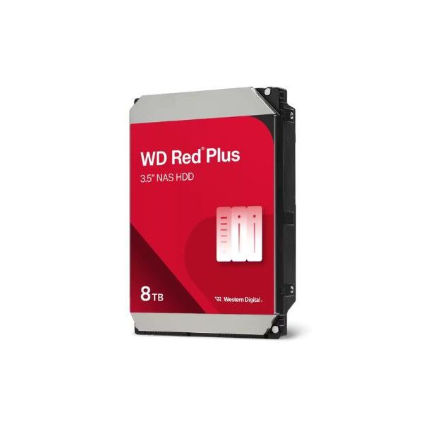 WD 8TB 3.5" SATA III 256MB IntelliPower 80EFPX Red Plus hard disk