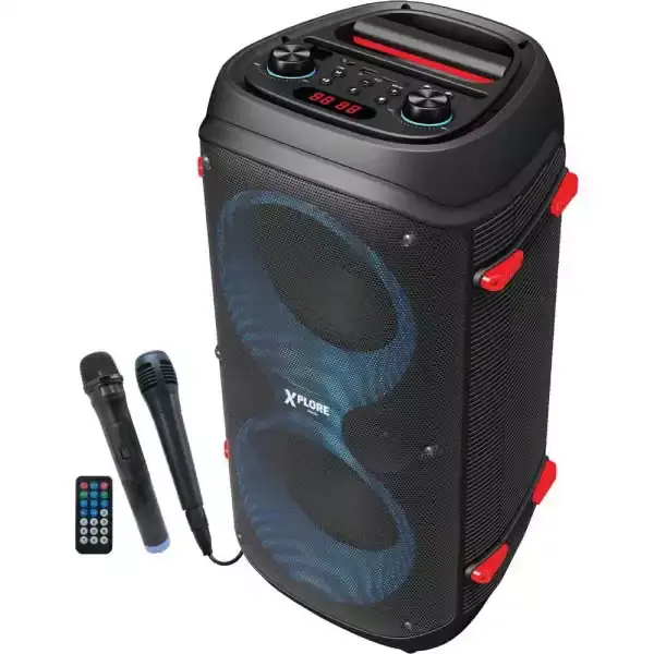XPLORE Karaoke sistem XP8801 FM/microSD/mp3/wma/USB/BT/AUX/2xMIC/450W