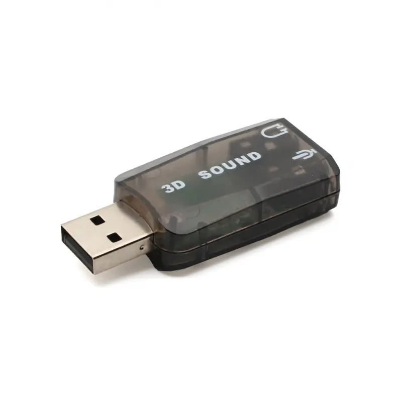 USB 2 zvučna karta 5.1 JWD-Sound4 crna