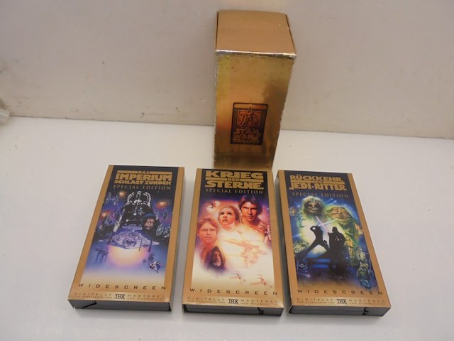 STAR WARS Specijal Edition VHHS -3kom-