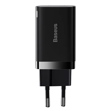 BASEUS SUPER SI PRO BRZI PUNJAČ 30W - USB-C, USB-A - CRNI
