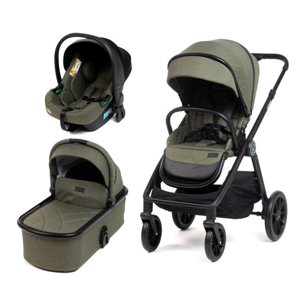 BBO KOLICA ZA BEBE 3u1 (D1) VOYAGE - MOSS GREEN