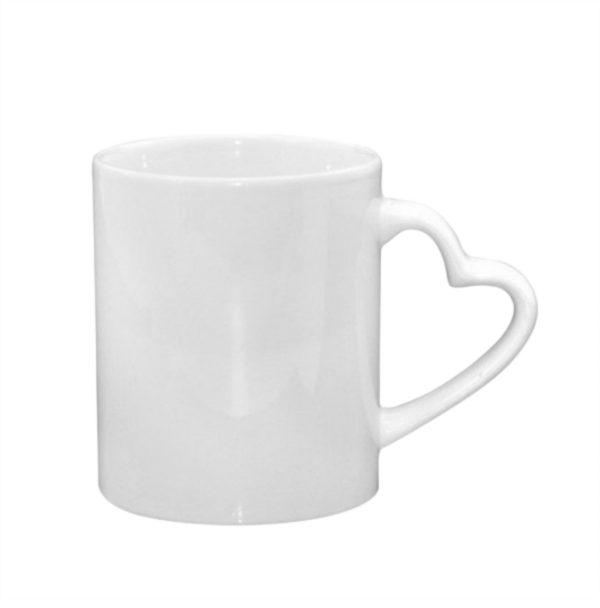 RUČKA SRCE BELA ŠOLJA 330 ML