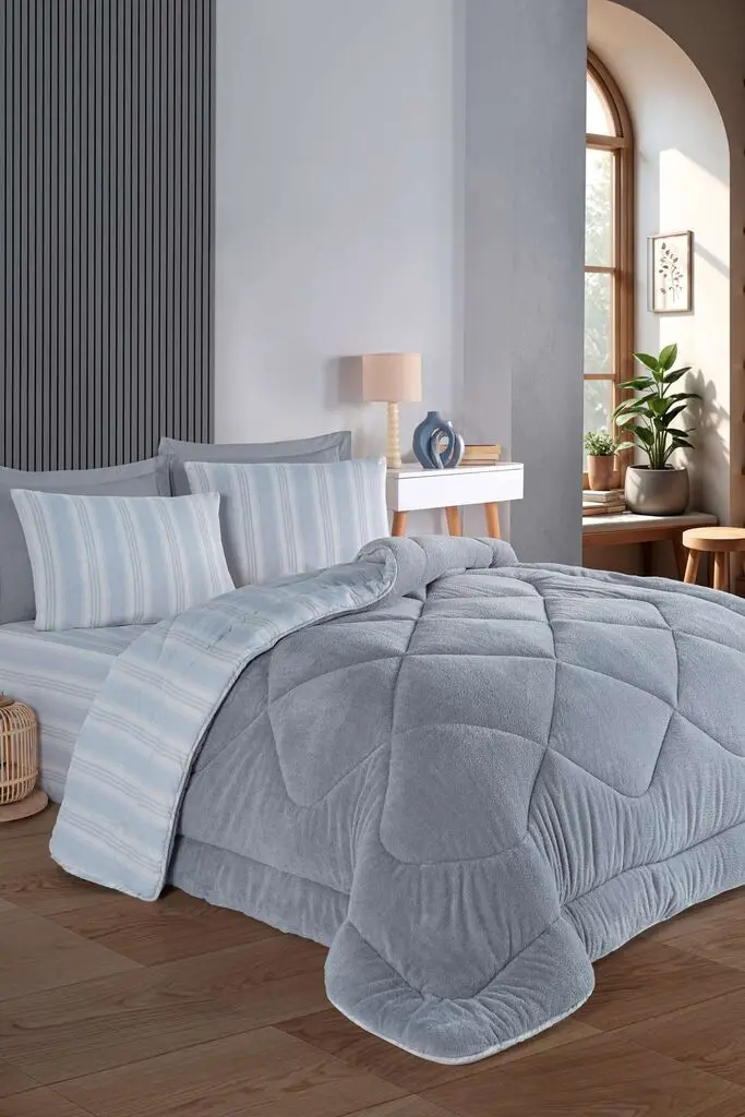 L'essentiel Maison Set jastučnica Soft Line, 50x70cm, 2 komada, Sivi