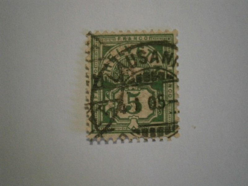 ŠVAJCARSKA 1906. 5 CENTIMA