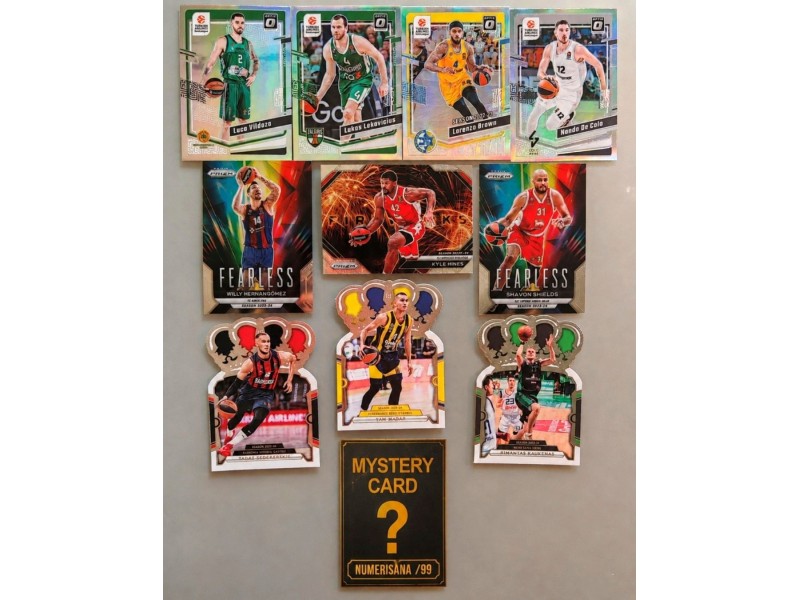 NUMERACIJA 99 Mystery poklon + 10 kartica EUROLEAGUE!