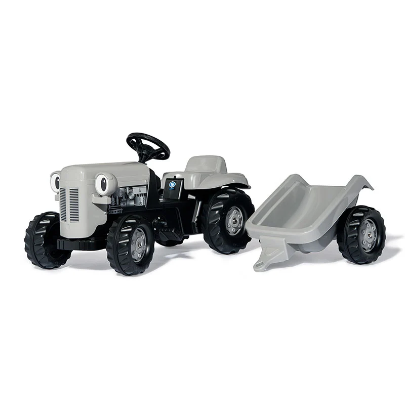 Traktor Na Pedale RollyKid Little Grey Fergie Sa Prikolicom 014941
