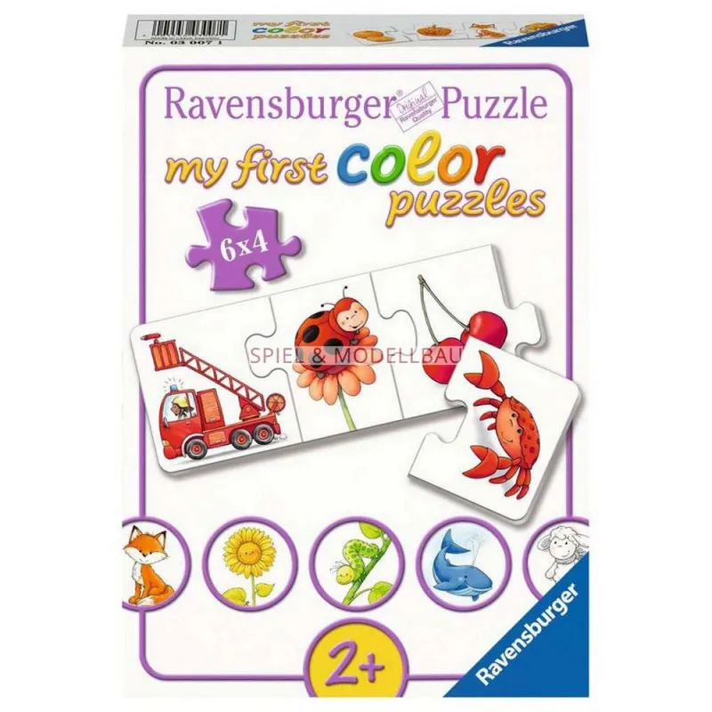 RAVENSBURGER MOJE PRVE PUZZLE SVE BOJE
