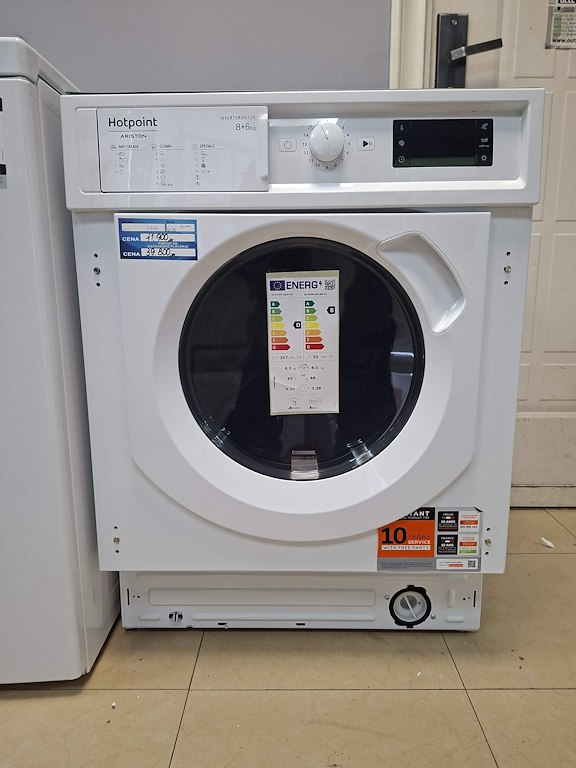 UGRADNA MAŠINA ZA PRANJE I SUŠENJE HOTPOINT ARISTON BI WDHG 861485 EU , 8+6 KG.