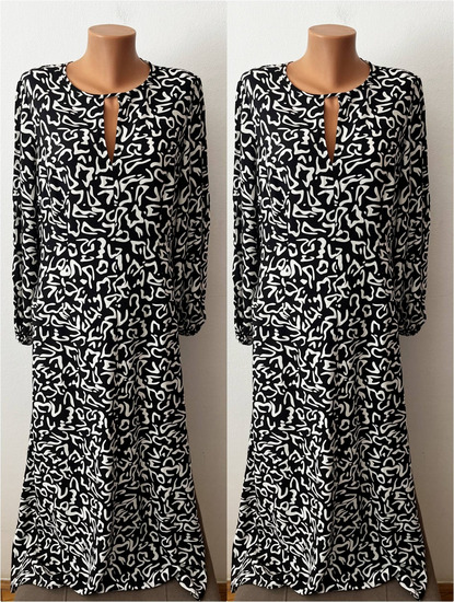 *ZARA* haljina sa geometric dezenom NOVO