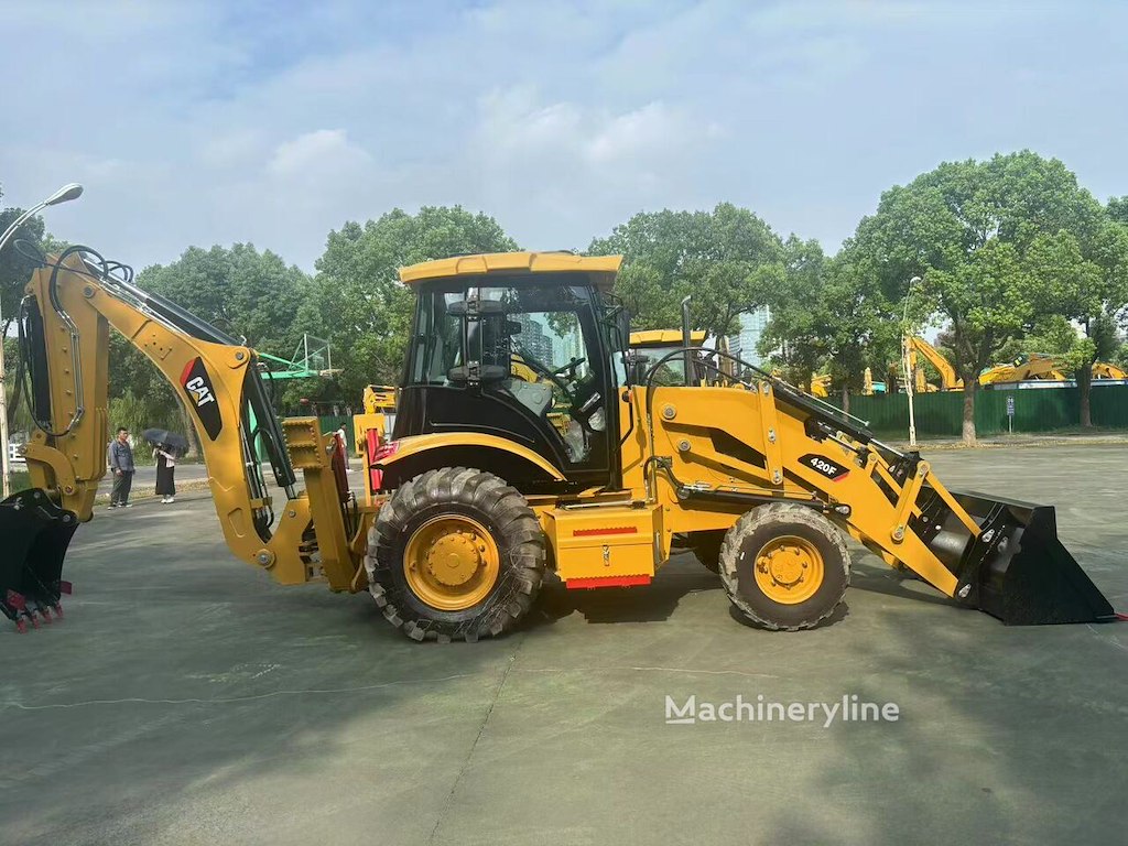 Caterpillar 420F2 bager-utovarivač