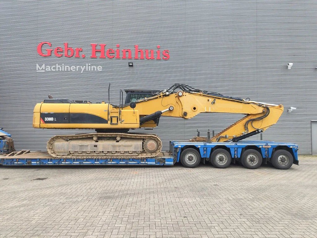 Caterpillar 330 UHD-DL Normal + Demolitionboom 21 Meter 2 x Oil Quick OQ80 Q bager guseničar