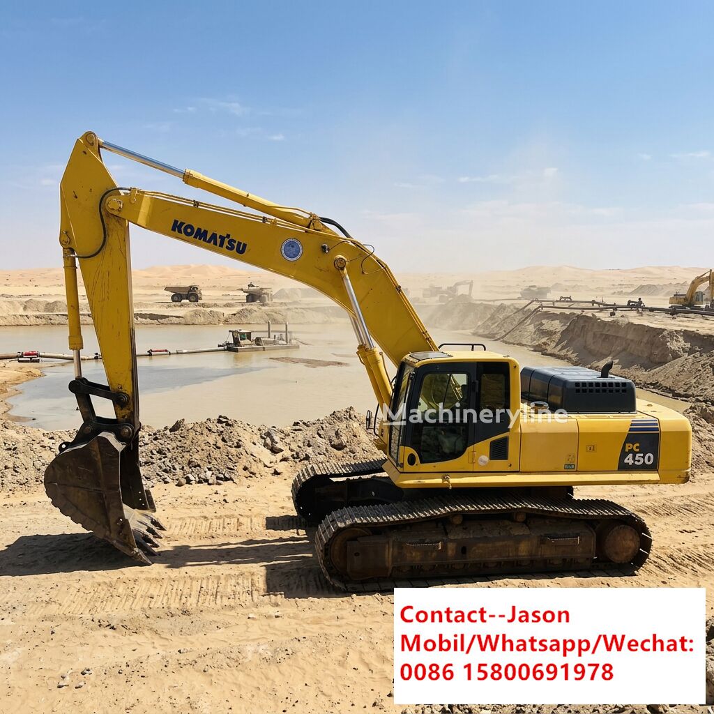 Komatsu PC450 bager guseničar