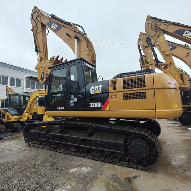 Caterpillar Original CAT 329DL 29 ton used excavator bager guseničar