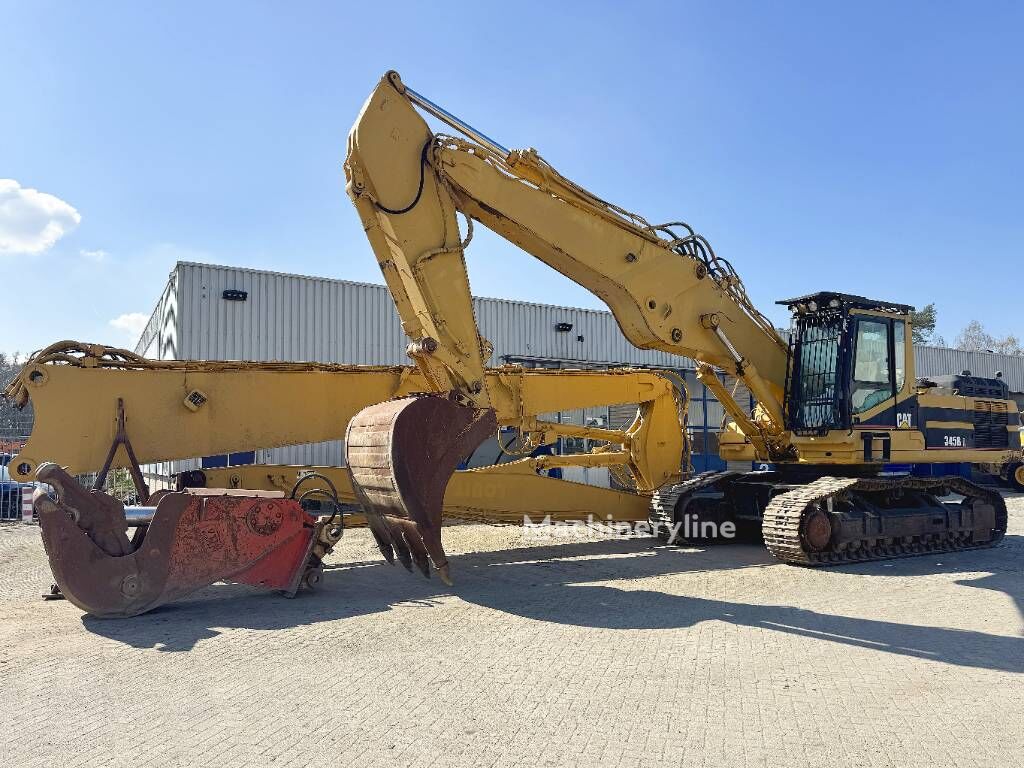 Caterpillar 345 B L UHD Demolition 27M + SHEAR bager guseničar