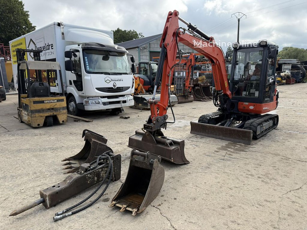 Kubota KX 101-3a4 mini bager
