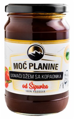 DŽEM DOMAĆI EKSTRA ŠIPURAK MOĆ PLANINE 420G