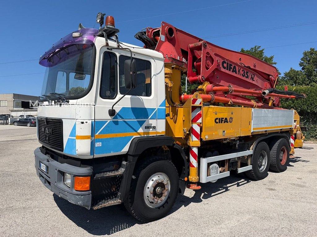 Cifa PA1006 na šasiji MAN 33 362 DF con pompa per calcestruzzo Cifa PA1006 35m pumpa za beton