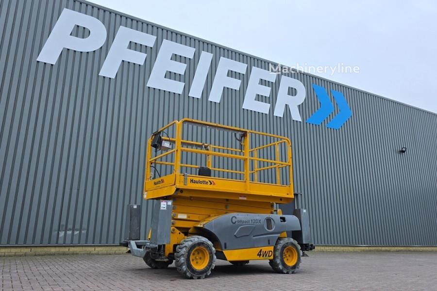 Haulotte Compact 12DX Diesel, 4x4 Drive, 12m Working Height makazasta platforma