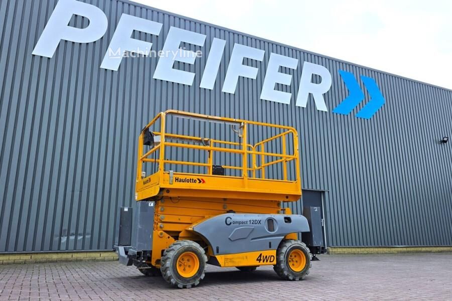 Haulotte Compact 12DX Diesel, 4x4 Drive, 12m Working Height makazasta platforma