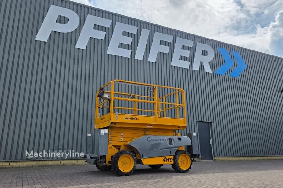 Haulotte Compact 12DX Diesel, 4x4 Drive, 12m Working Height makazasta platforma