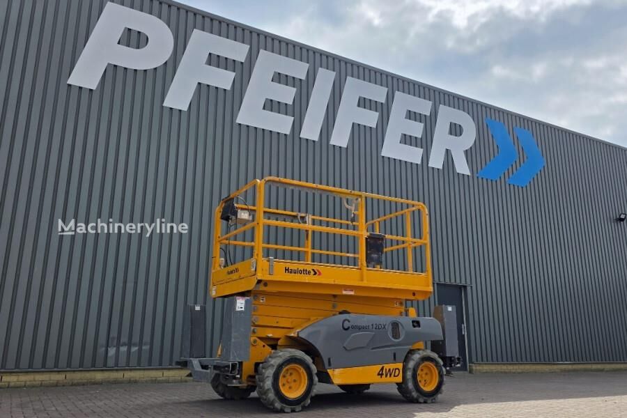 Haulotte Compact 12DX Diesel, 4x4 Drive, 12m Working Height makazasta platforma
