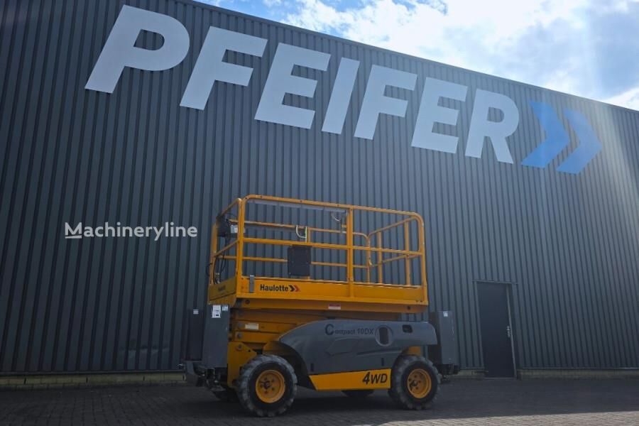 Haulotte COMPACT 10DX Diesel, 4x4 Drive, 10.2m Working Heig makazasta platforma