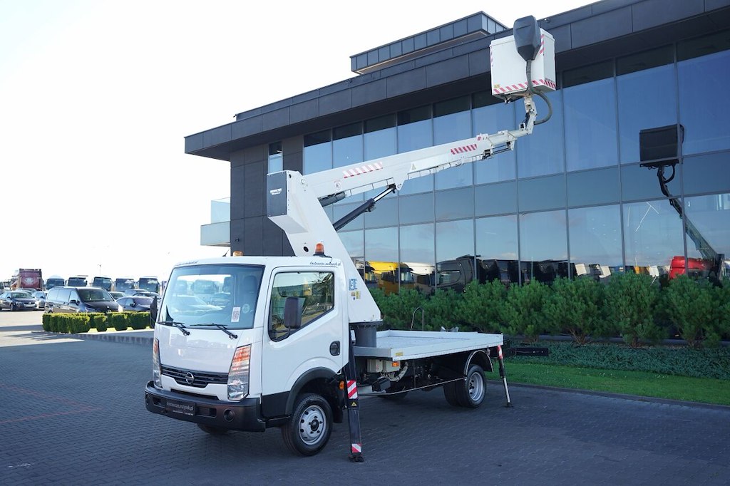 Nissan CABSTAR / ZWYŻKA 20 METRÓW / GSR E200TE4 /  BLIŹNIAK / UDŹWIG - auto dizalica s korpom