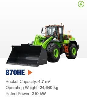 Novi LiuGong 870 HE vollelektrisch 24.640 kg prednji utovarivač