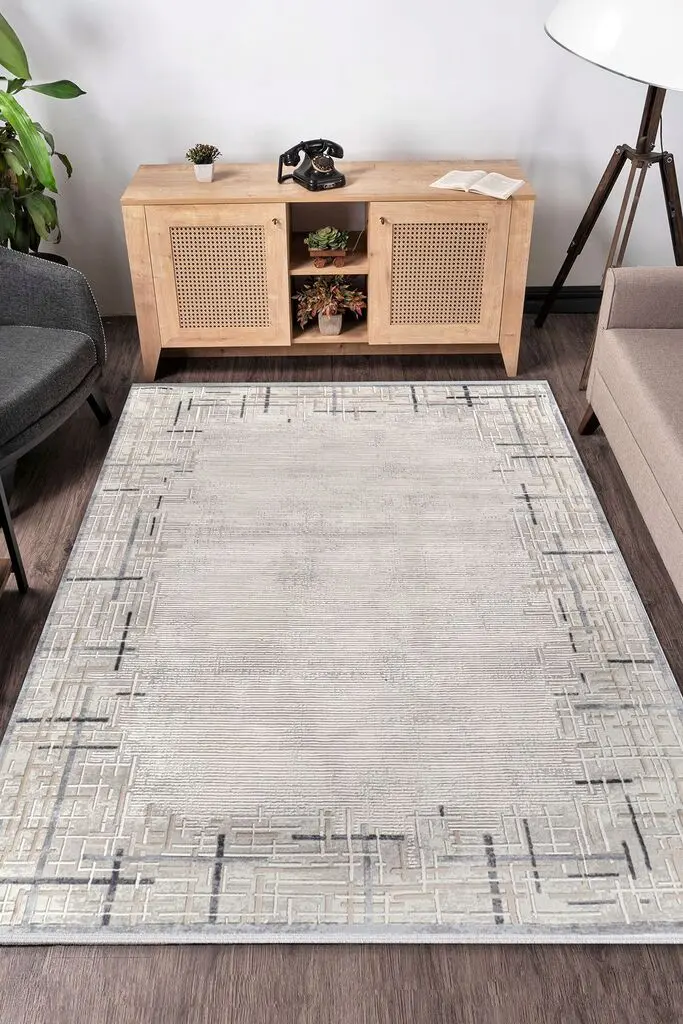 Conceptum Hypnose Tepih Nazende Nz001, 100x300 cm, Krem