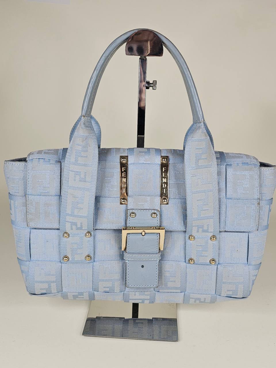 Fendi Zucca Canvas HandBag