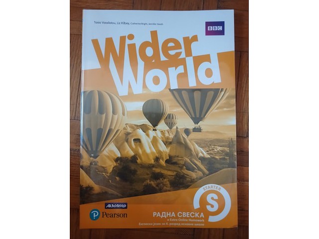 Wider World Starter radna sveska