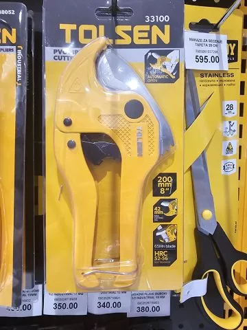 GRIP KLEŠTA ZA PVC CEVI