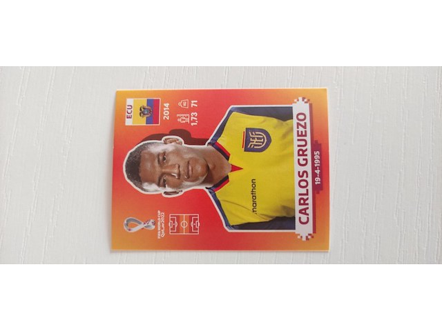 Panini FIFA 2022 Qatar ECU 12