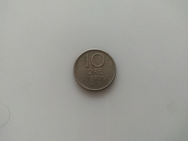 10 ora Švedska  1971.