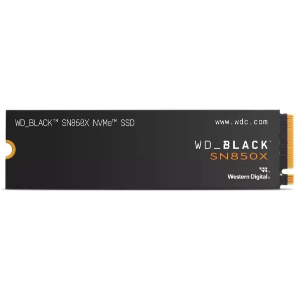 SSD 2TB WD Black M.2 NVMe SN850X read 7300/write 6600 PCIe 4.0 x 4 WDS200T2X0E
