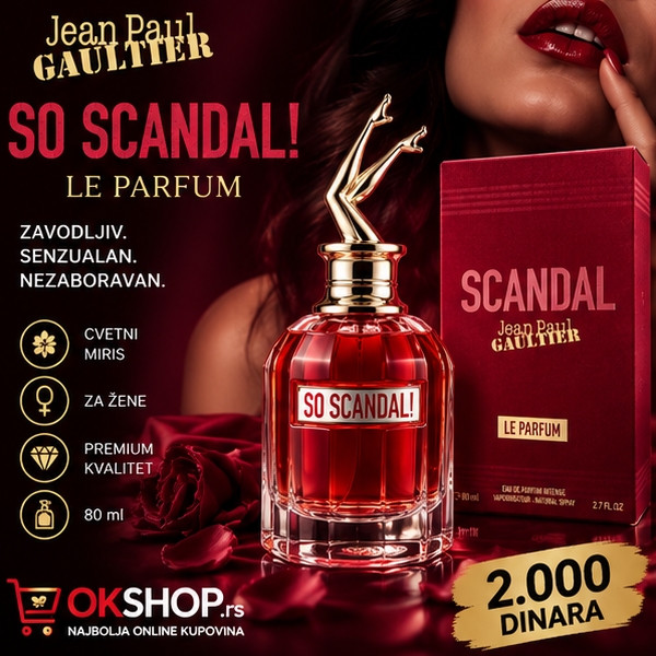 Jean Paul Gaultier So Scandal! Le Parfum 80ml – Ženski parfem