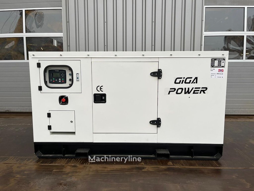 Novi Giga Power LT-W30GF 37.5 kVA silent generator set diesel generator