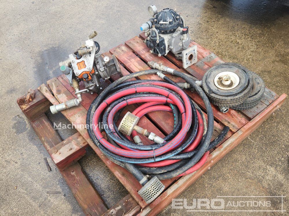 Prodaje se Pressure Pumps & Hoses, Trolley Wheels industrijsku pumpu na aukciji