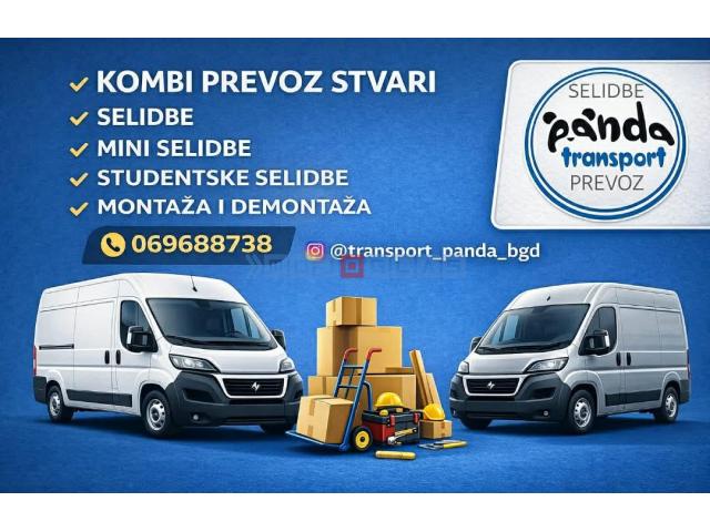 Kombi prevoz selidbe