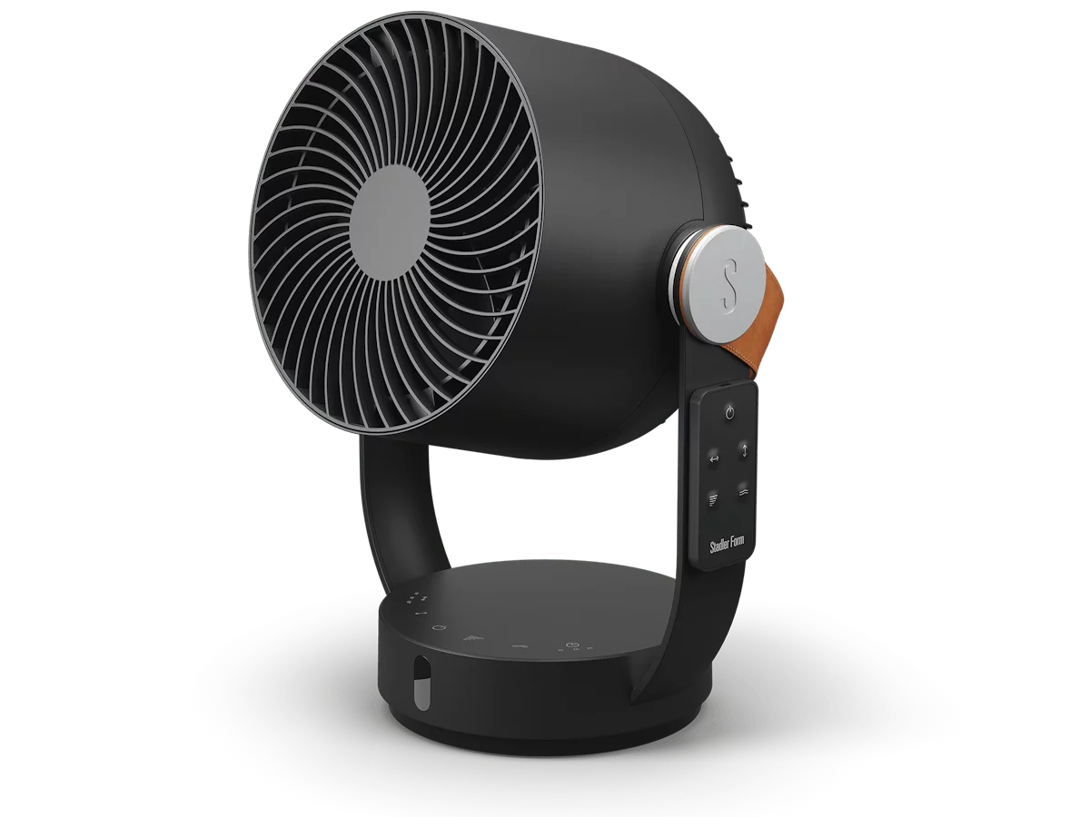 Ventilator LEO Crni