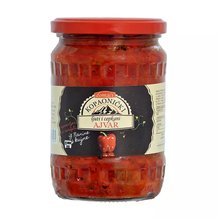 Cepkani ljuti ajvar 6x580gr